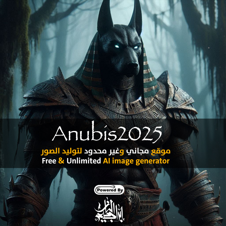 Anubis.EGY 2025 — A fast, free, unlimited AI image generator