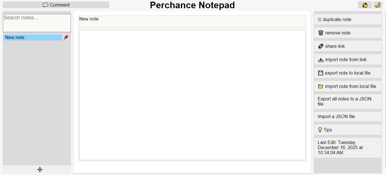 Perchance Notepad ― Perchance Generator
